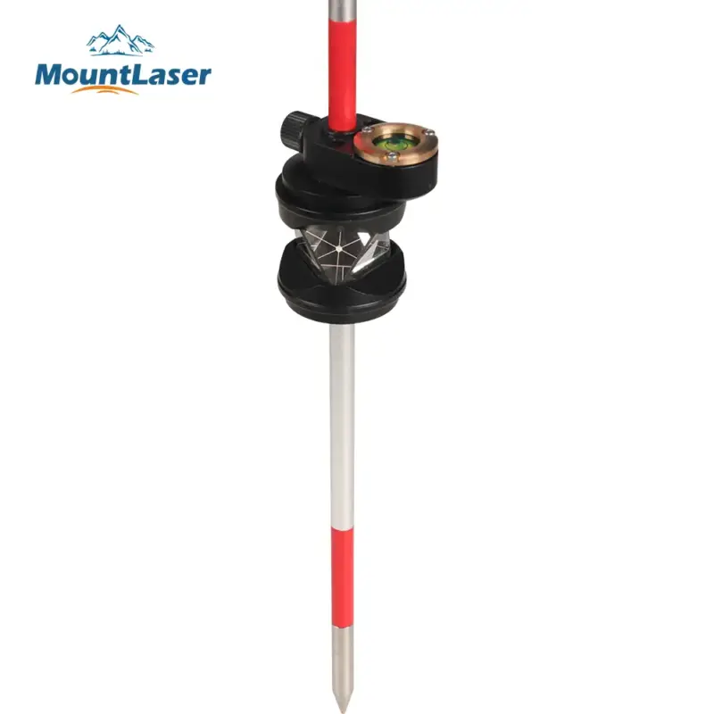 ST360 360°PRISM WITH POLE | 360 Degree Mini Prism For Total Station