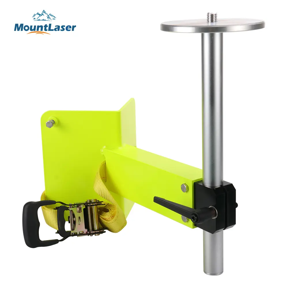 Heavy-Duty Column Mount Bracket | Adjustable Survey Instrument Mount